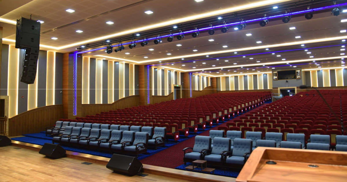 Cutting-Edge Auditorium : Experience immersive sound excellence - AV ...