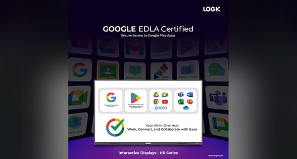 LOGIC HX Series: Google EDLA-Certified Interactive Displays for ...