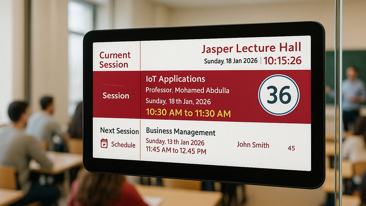 Campus-Wide Digital Signage - A Smarter, Safer and Connected ...